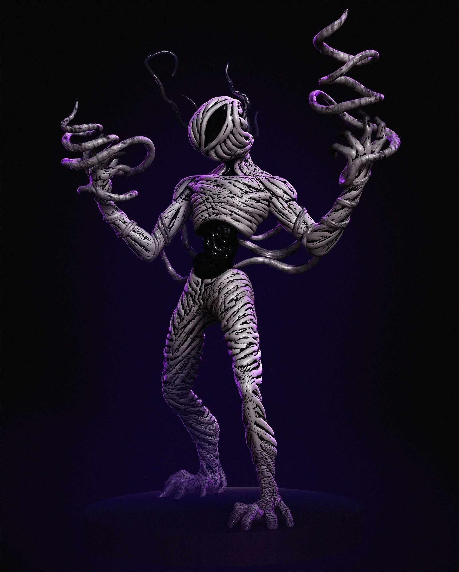 Fiber Man 3D model 3D printable | CGTrader