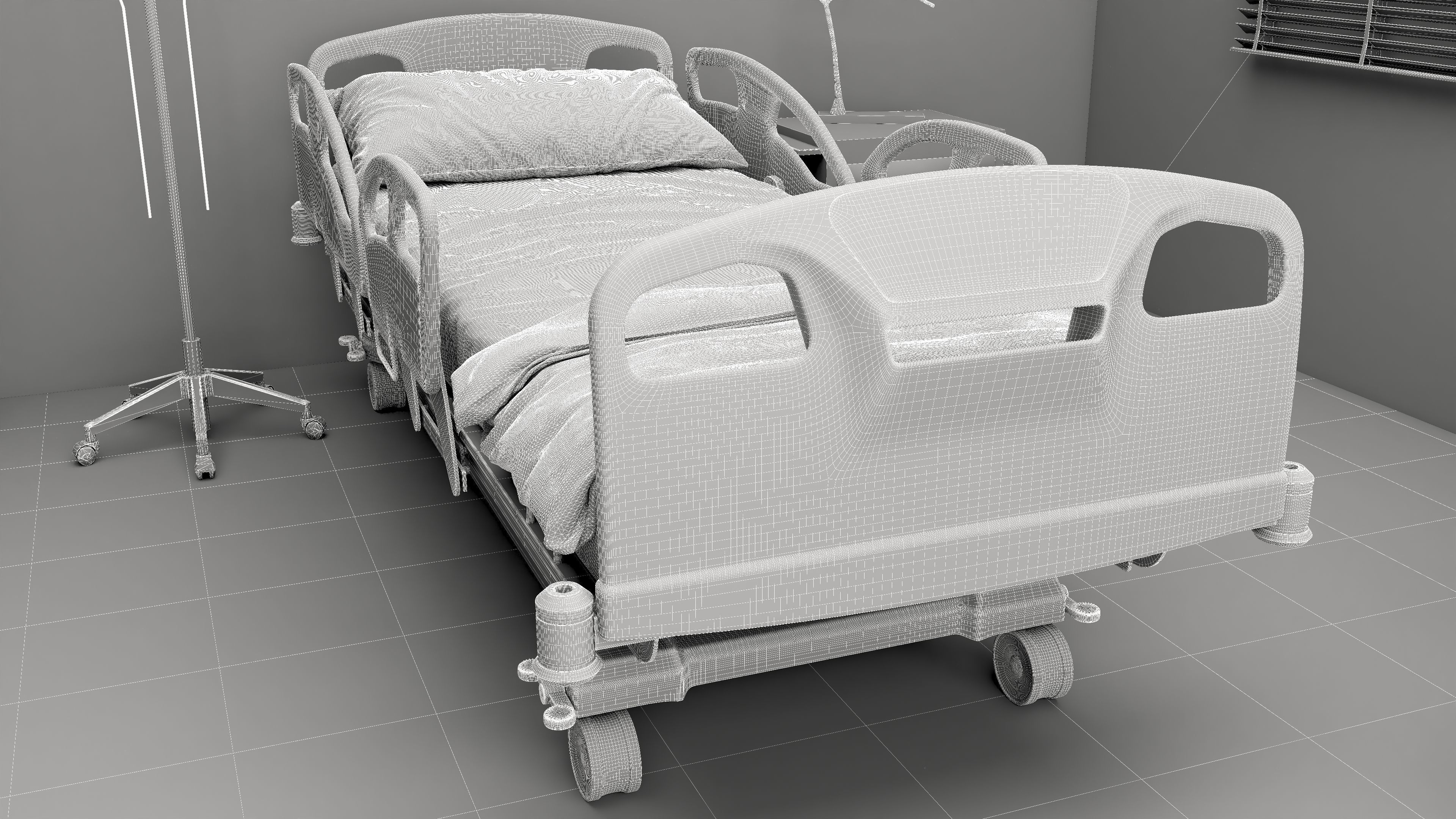 Hospital Room 5 - 4K 3D model | CGTrader