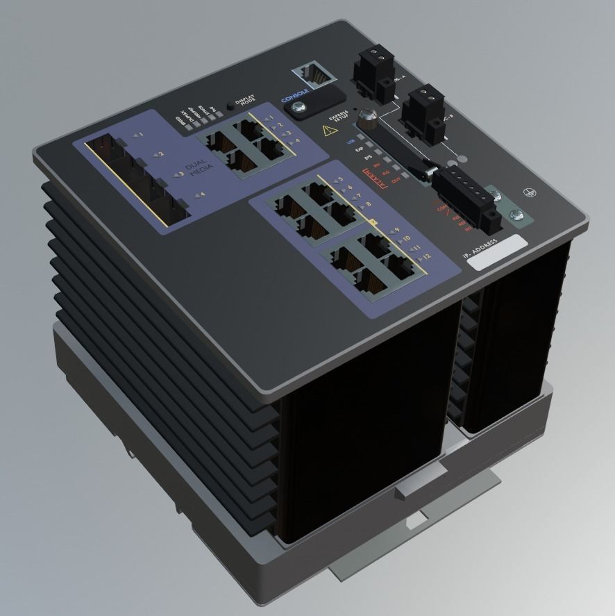 IE 4000 Switch 3D Model 3D model | CGTrader