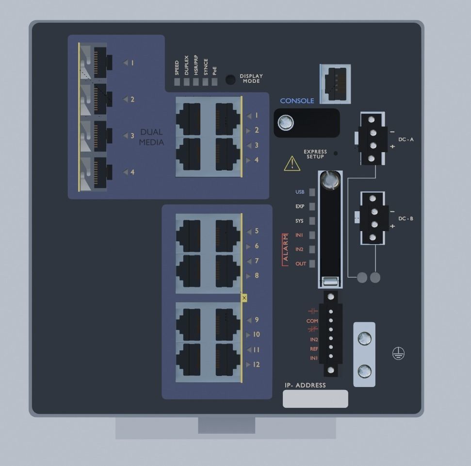 IE 4000 Switch 3D Model 3D model | CGTrader