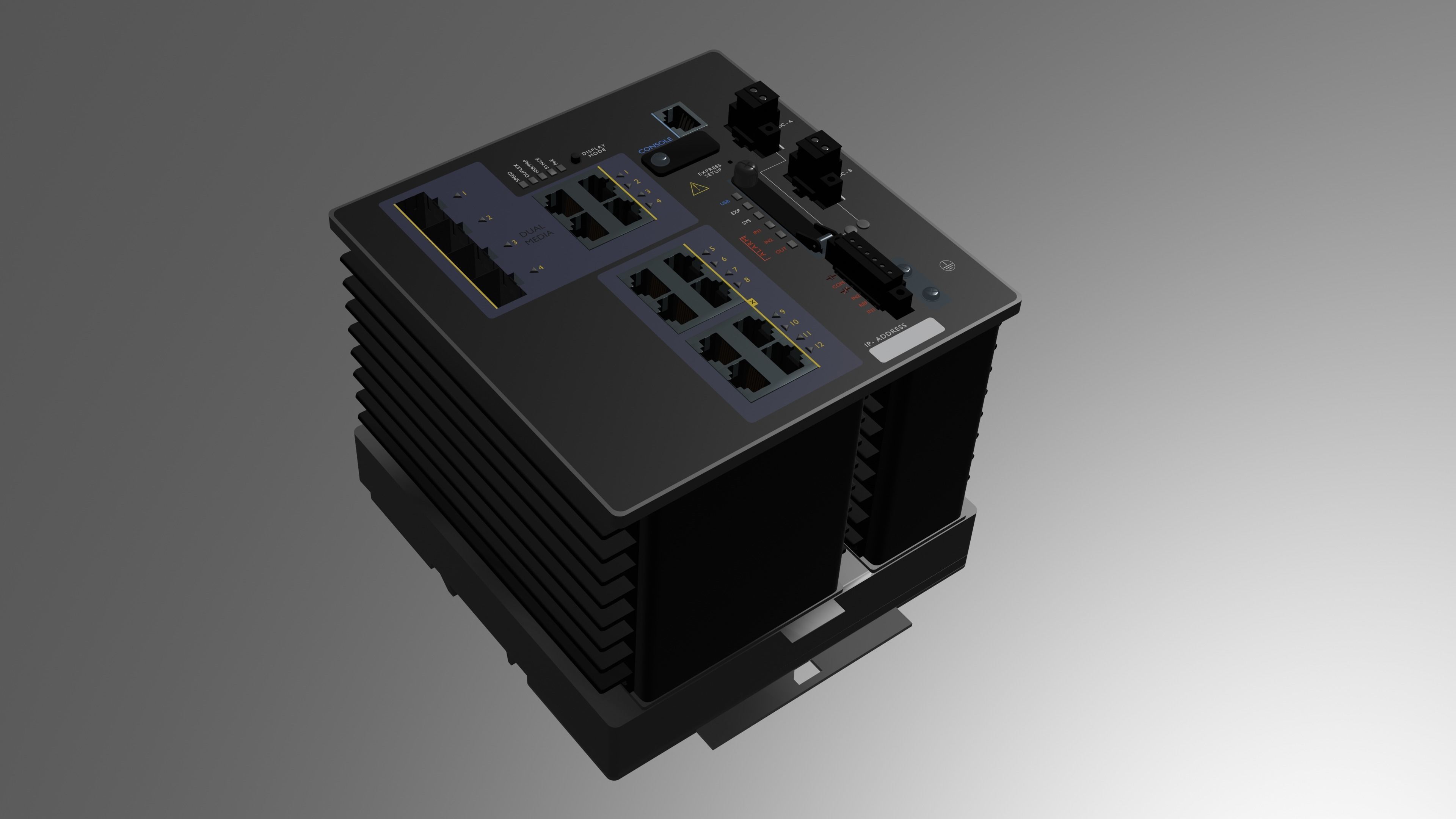 IE 4000 Switch 3D Model 3D model | CGTrader
