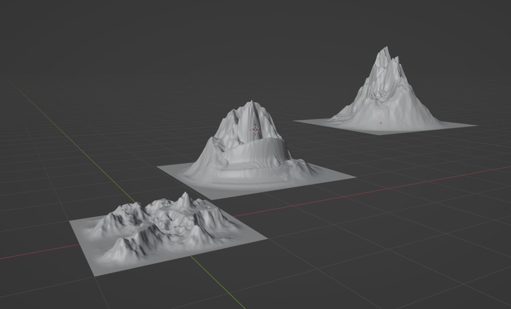 Various landscape height maps free 3D model | CGTrader