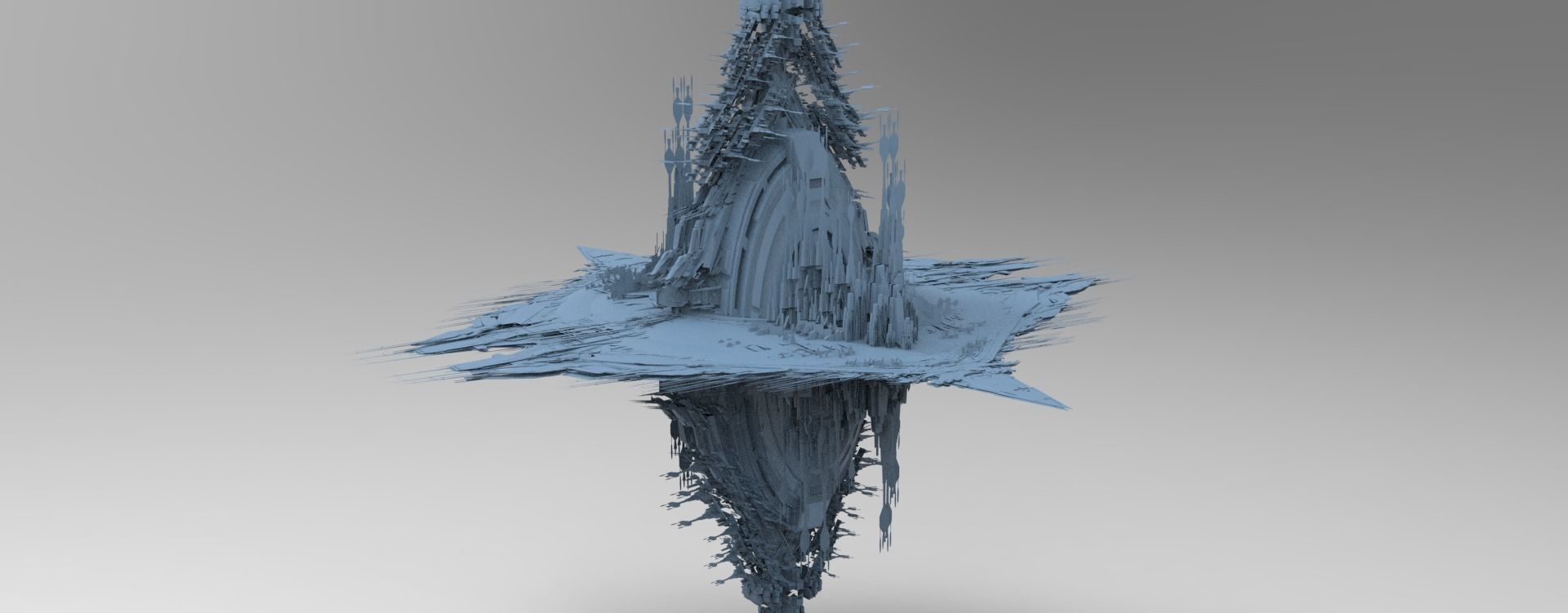 Sci Fi Locust Tower array 3D model | CGTrader