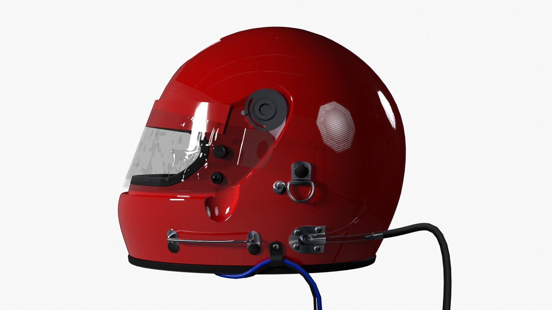 Bell XFM-1 Racing Helmet 3D model | CGTrader