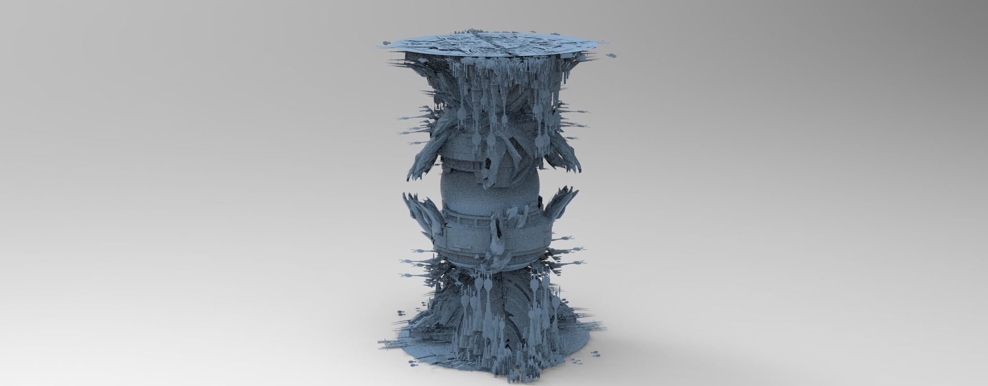 Sci Fi Locust hive centre array 3D model | CGTrader