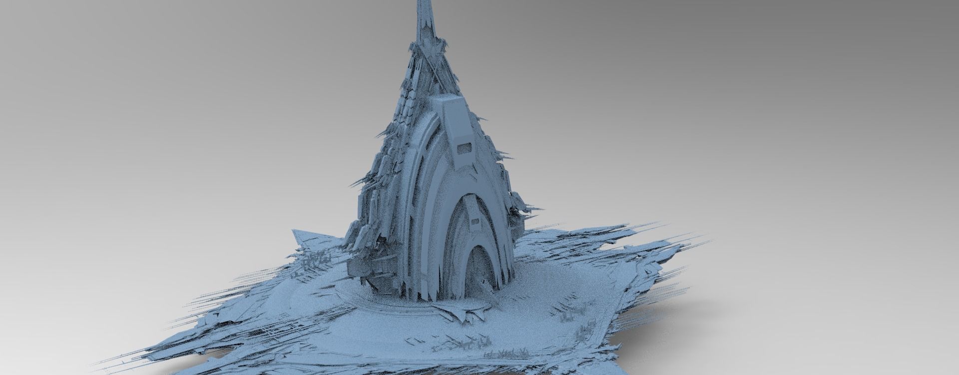 Sci Fi Locust Hive collection 3D model | CGTrader