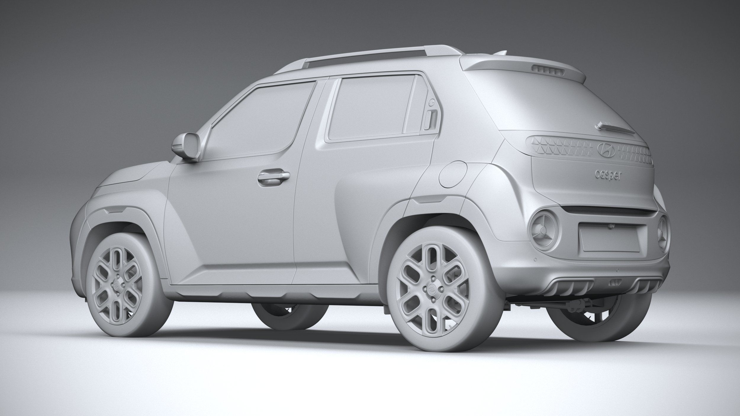 Hyundai Casper 2025 3D model | CGTrader