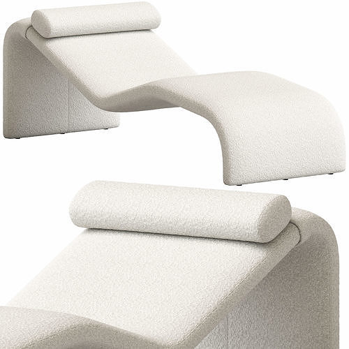 Coco Republic Matador Chaise 3D model | CGTrader