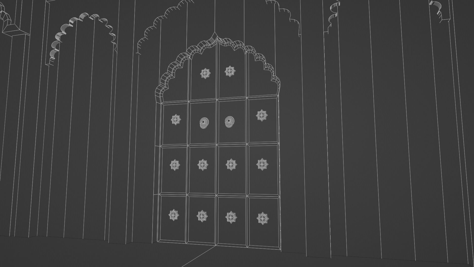 Indian architecture 3D model | CGTrader