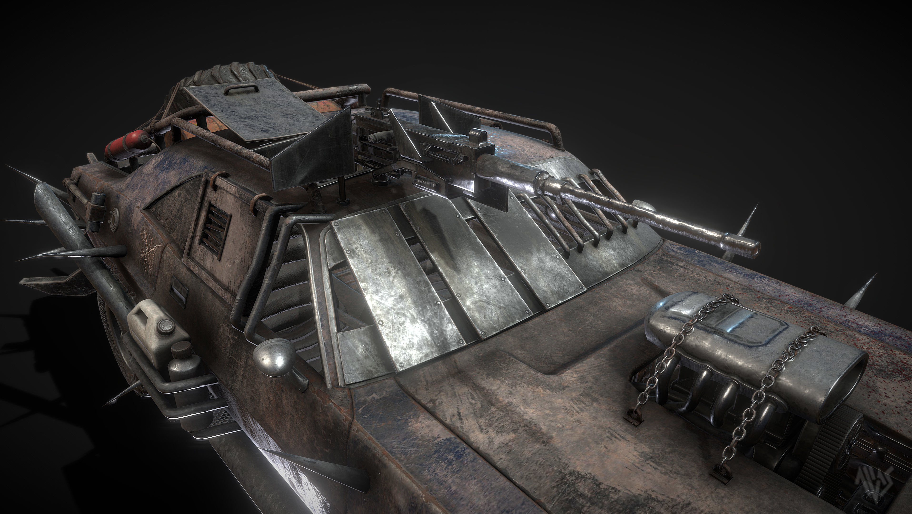 3D model Roadkill Scum VR / AR / low-poly | CGTrader