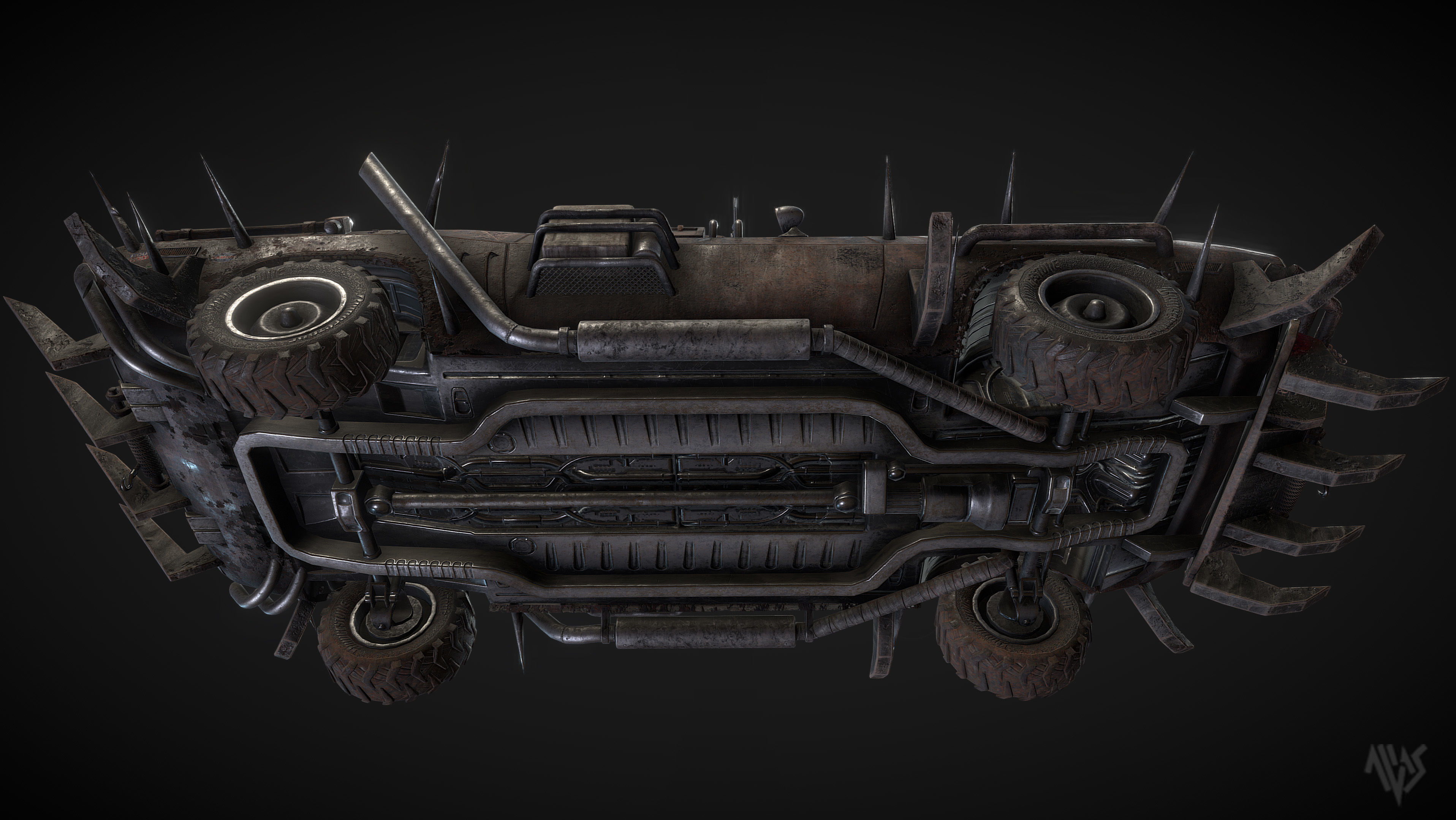 3D model Roadkill Scum VR / AR / low-poly | CGTrader