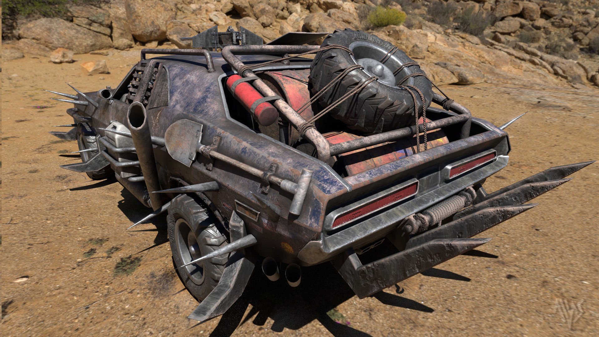 3D model Roadkill Scum VR / AR / low-poly | CGTrader