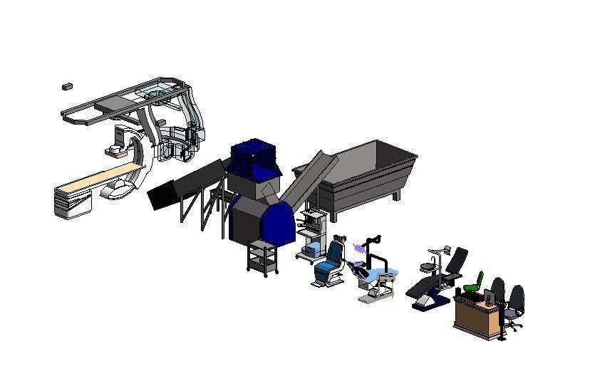 hospital revit free 3D model | CGTrader