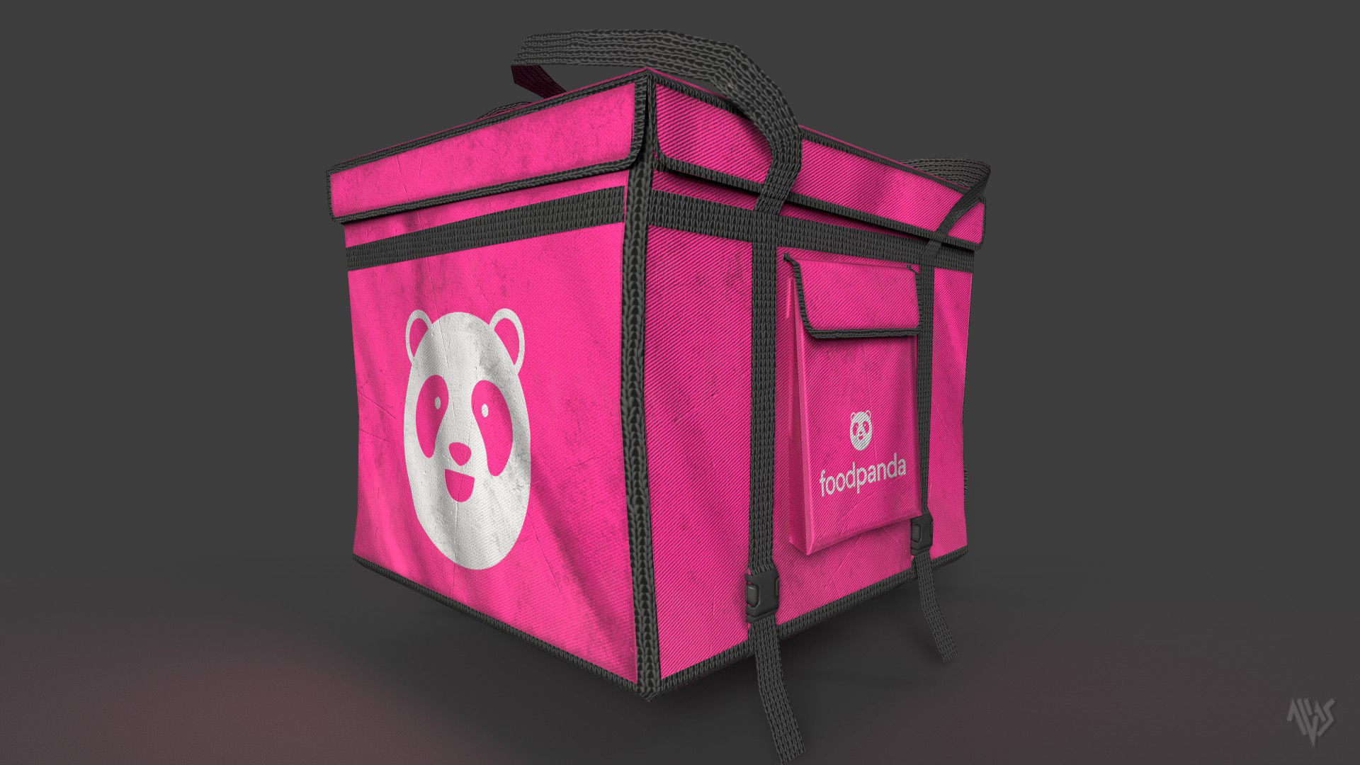 Foodpanda Bag free VR / AR / low-poly 3D model | CGTrader