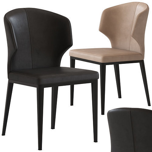 Coco Republic Franco Chair 3D model | CGTrader