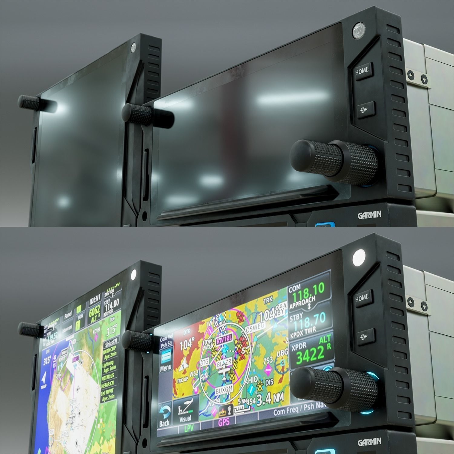 3D model Aircraft Navigation part 1 VR / AR / low-poly | CGTrader