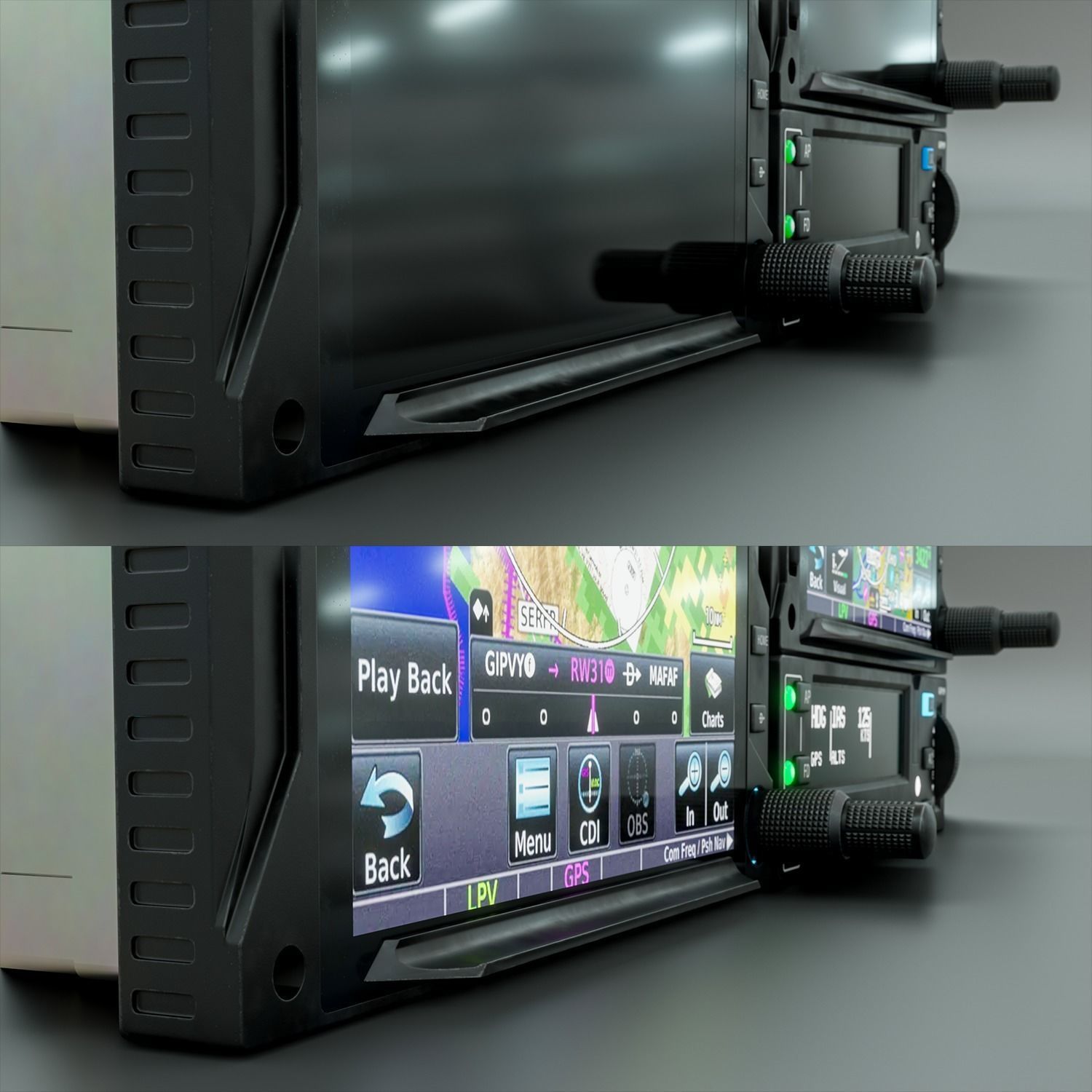 3D model Aircraft Navigation part 1 VR / AR / low-poly | CGTrader