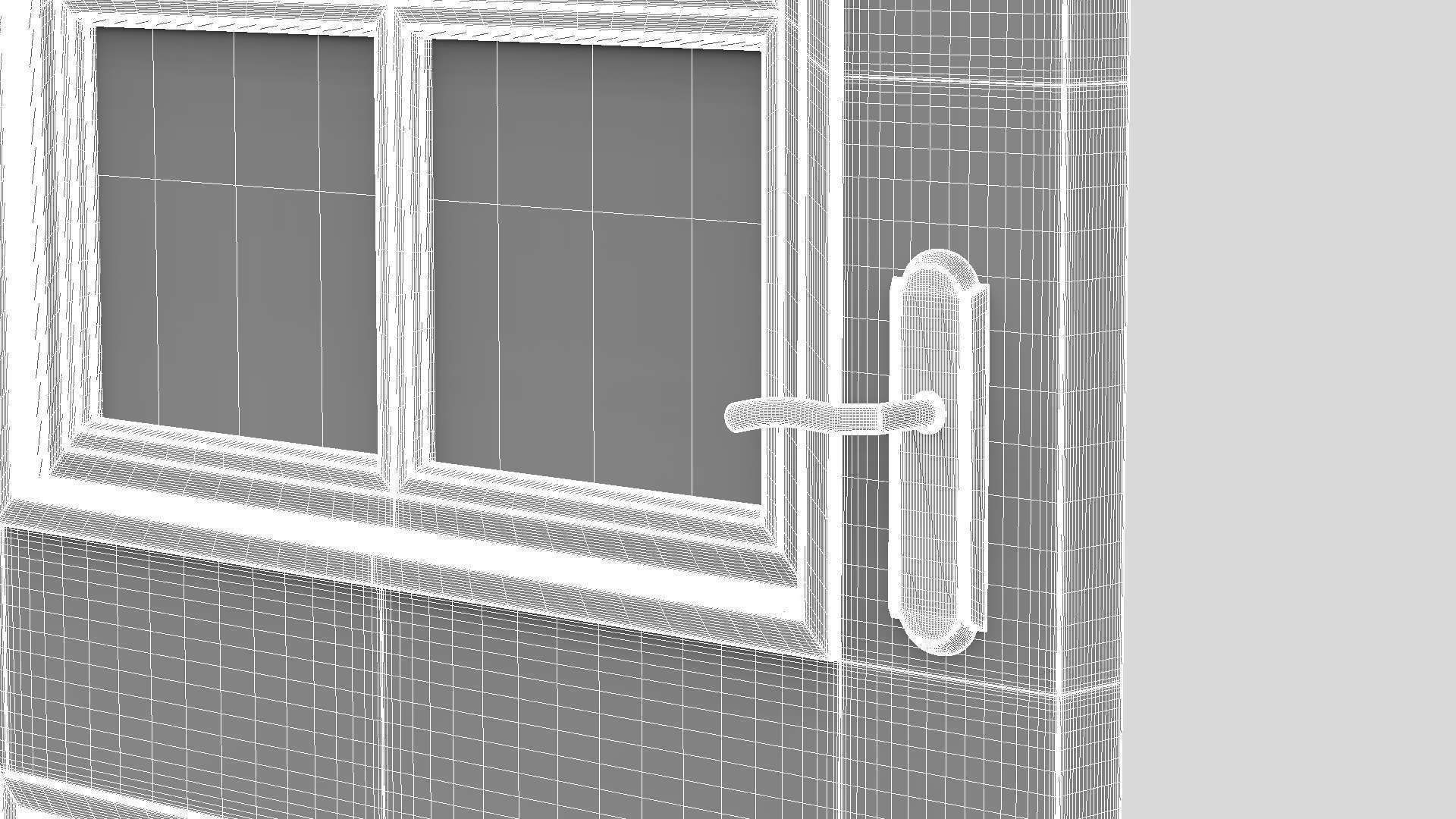 3D model Rustic Wooden Doors - Game Ready VR / AR / low-poly | CGTrader