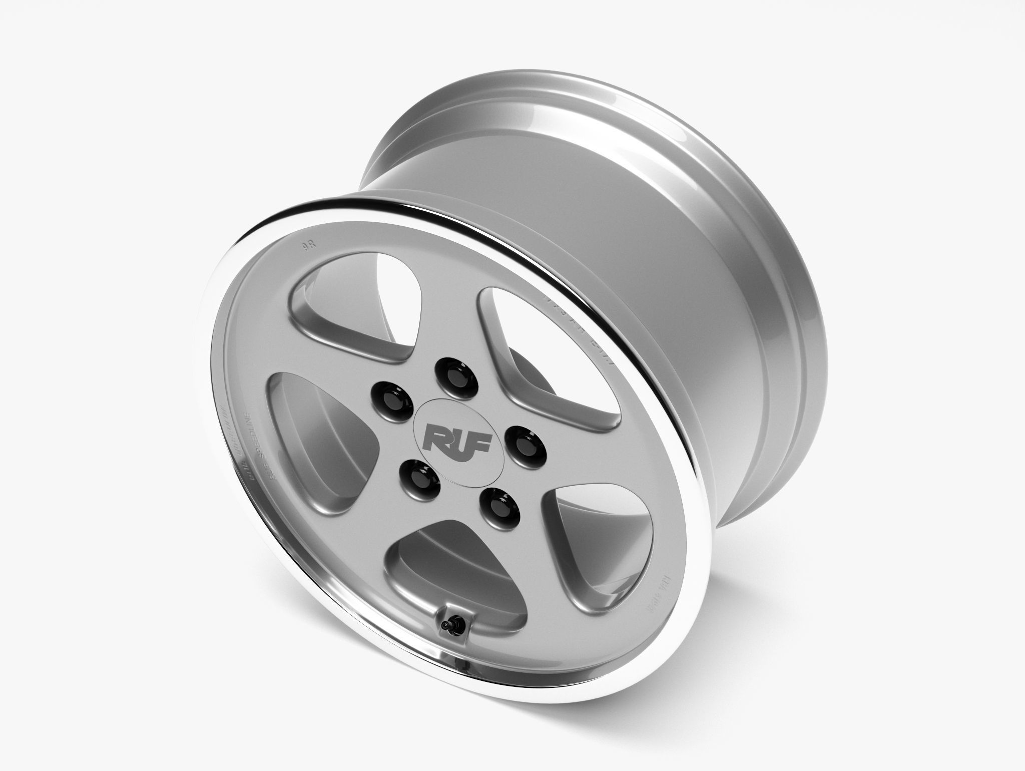 Speedline RUF Wheel 3D model | CGTrader