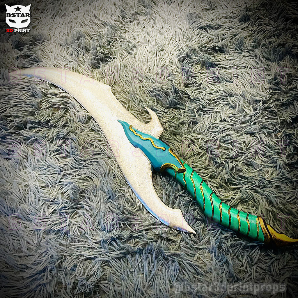Baruka Dagger High Quality - Solo Leveling Cosplay 3D model 3D ...