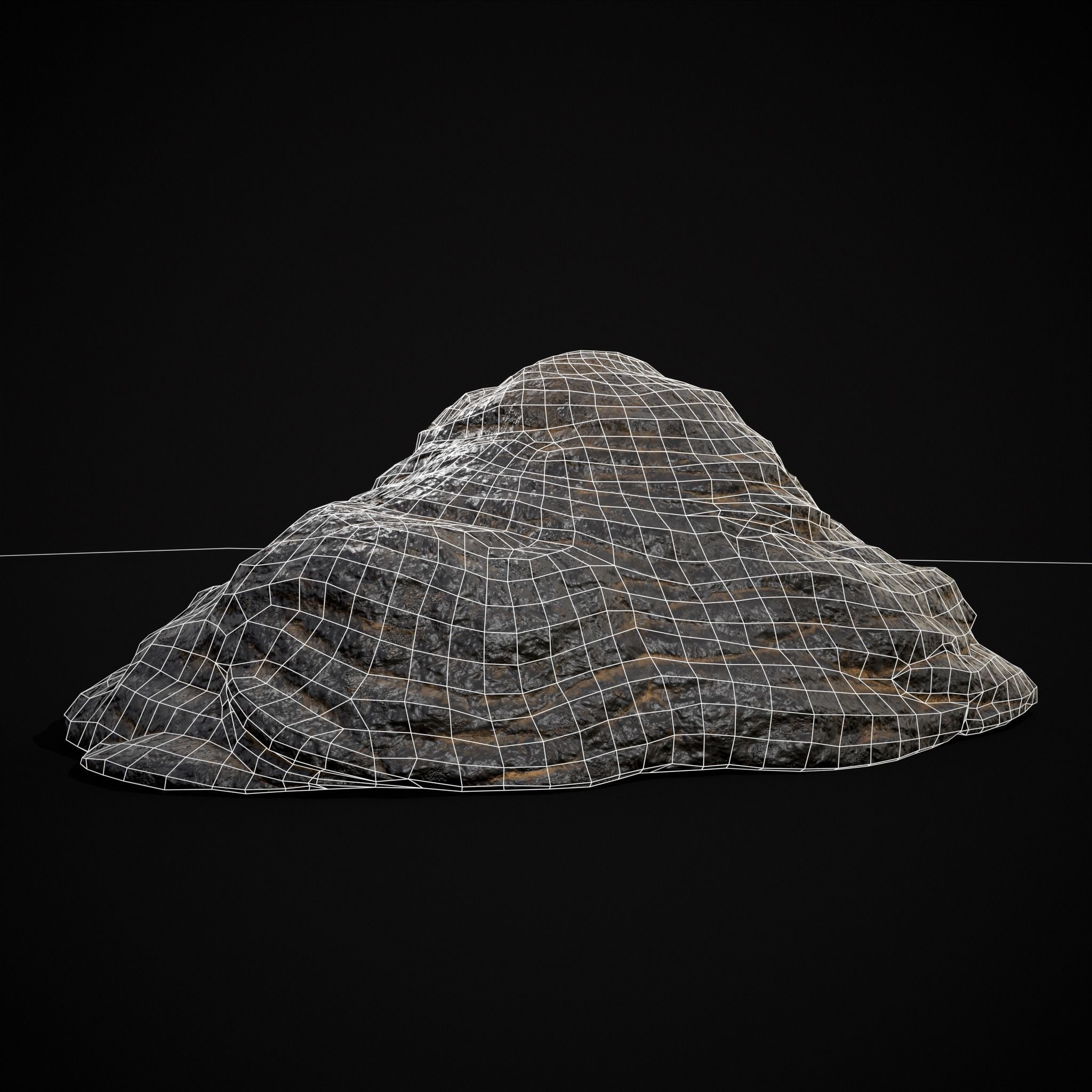 3D model Cow Poop VR / AR / low-poly | CGTrader