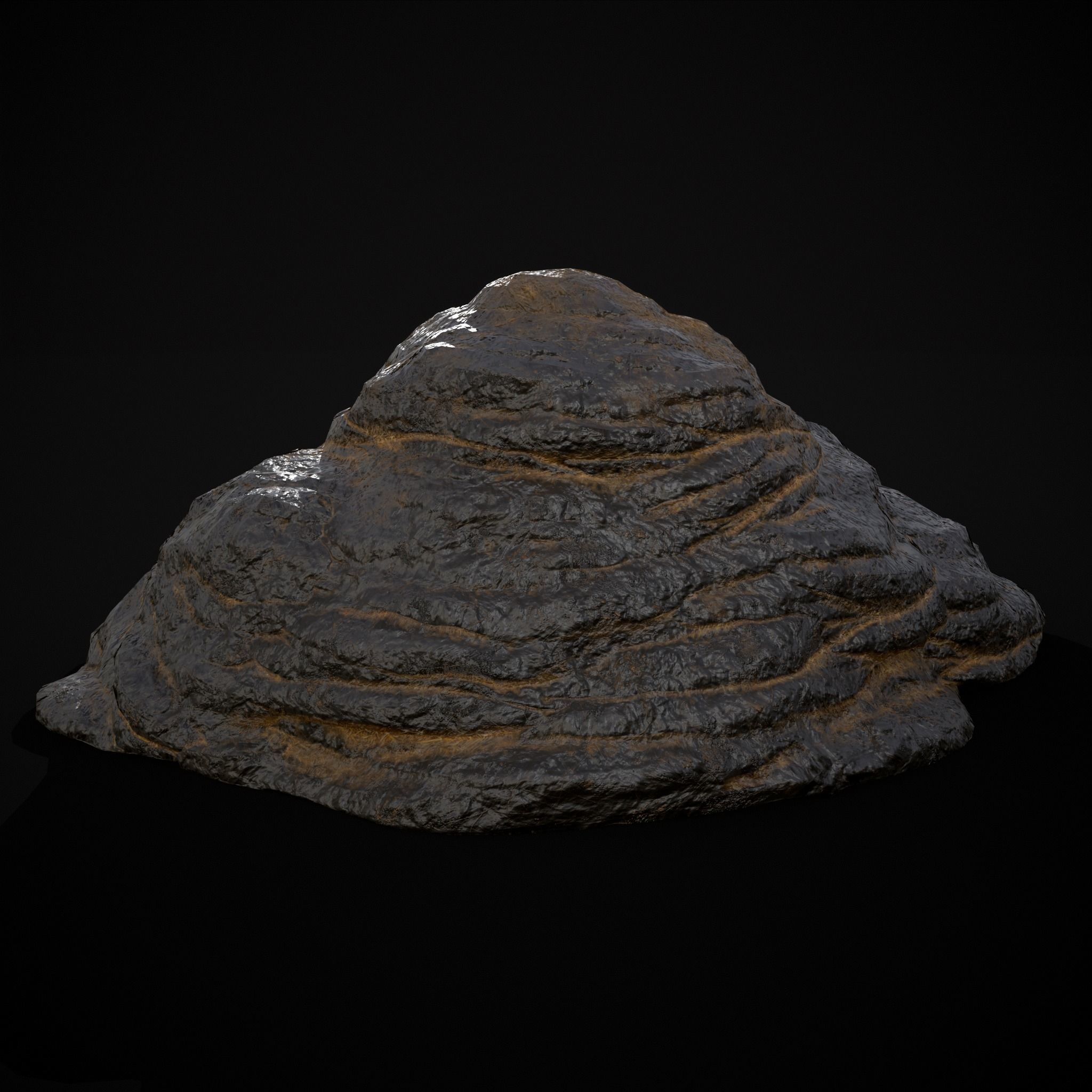 3D model Cow Poop VR / AR / low-poly | CGTrader