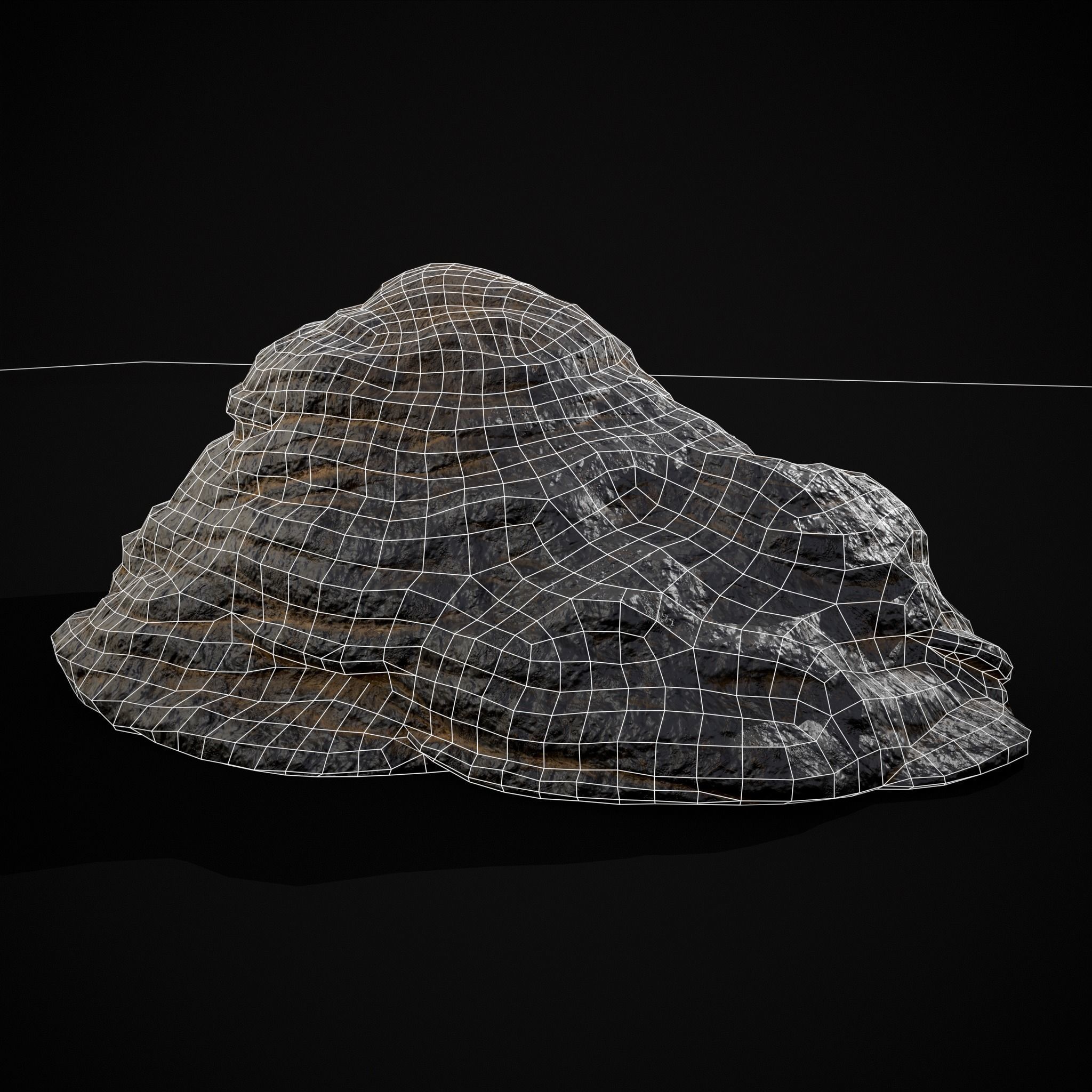 3D model Cow Poop VR / AR / low-poly | CGTrader