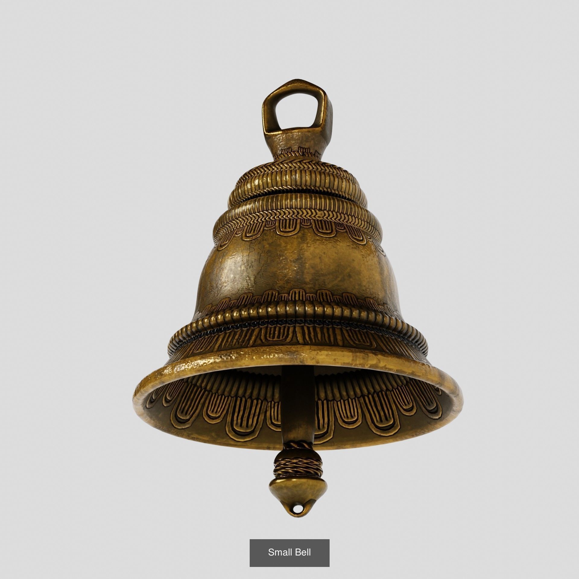 Small and Big Bell 3D Model Collection | CGTrader