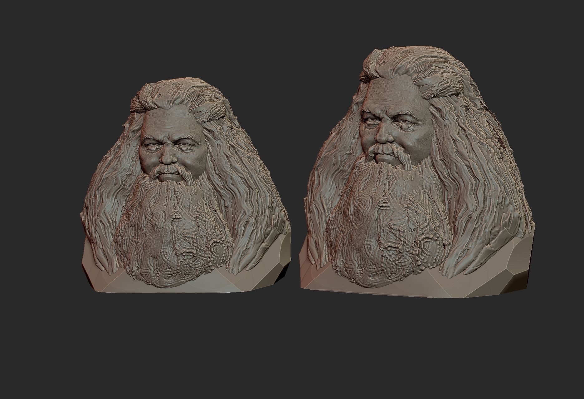 Rubeus Hagrid 3D model 3D printable | CGTrader