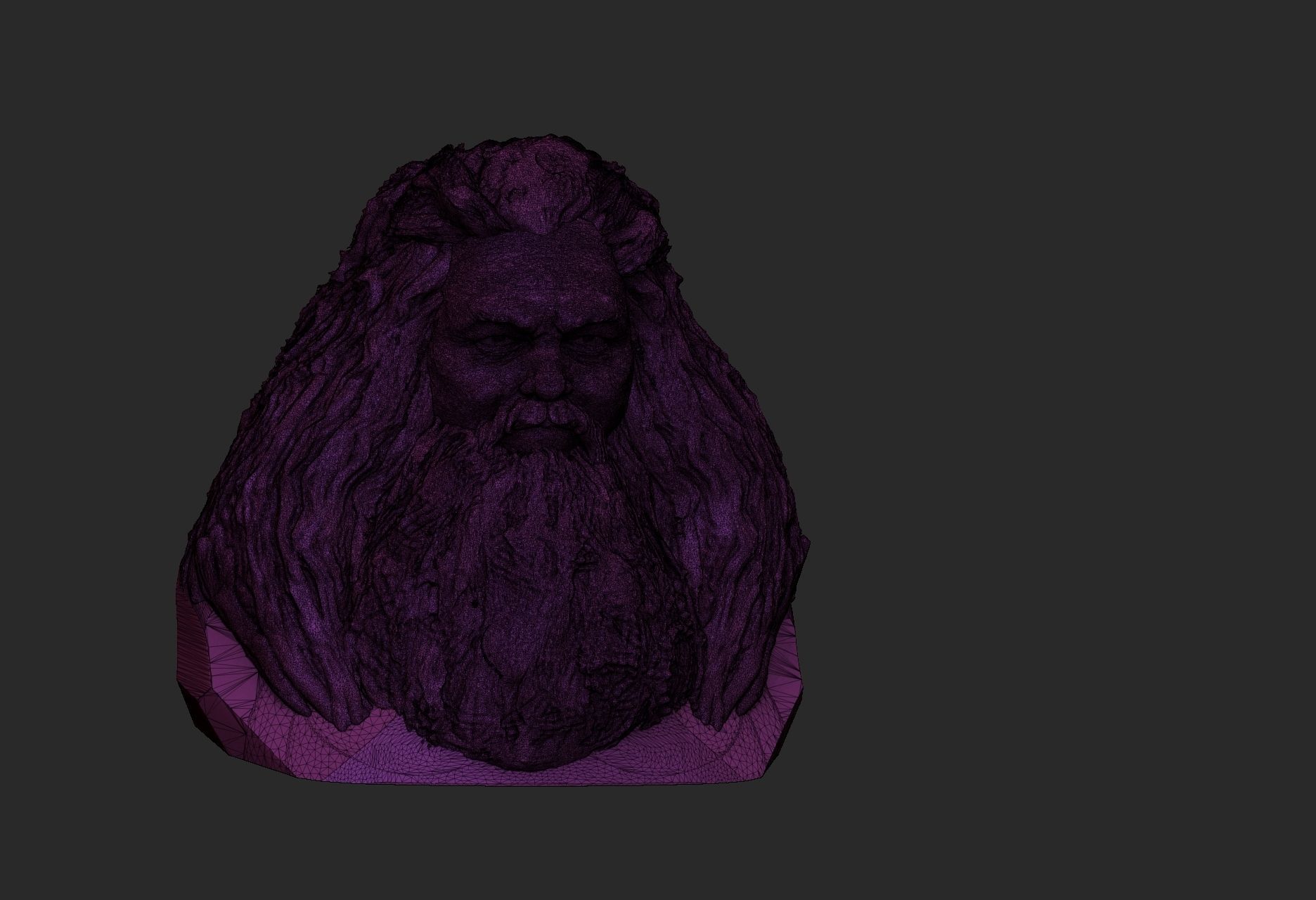 Rubeus Hagrid 3d Model 3d Printable Cgtrader