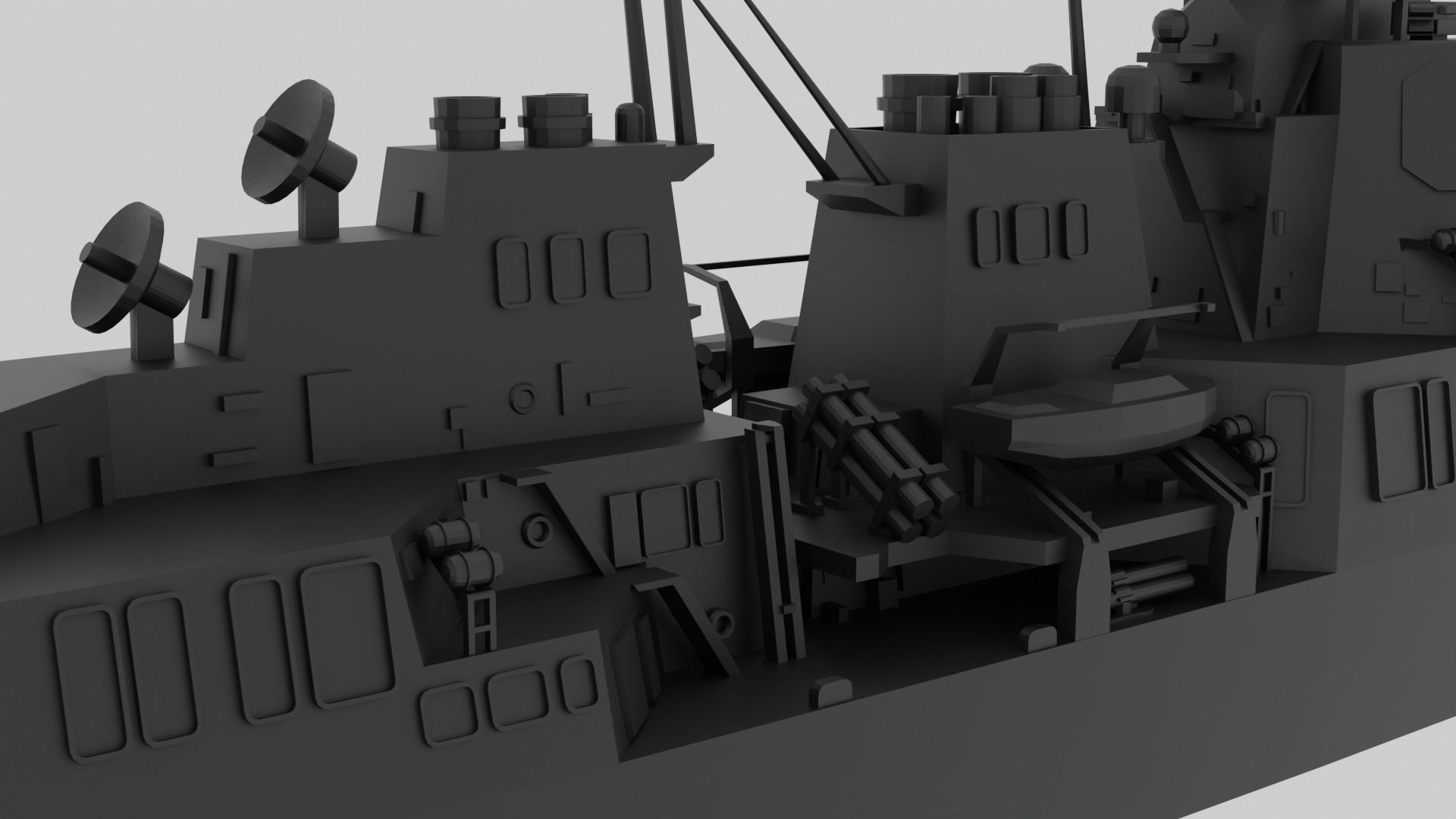 JS Ashigara - Model for small scale printing 3D model 3D printable ...