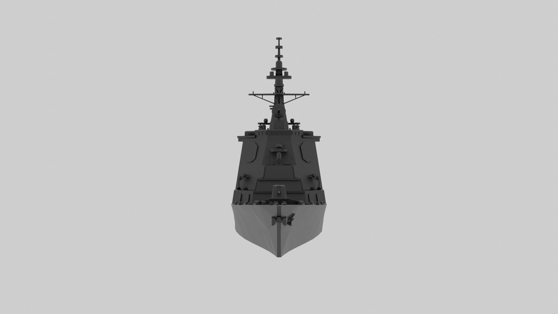 JS Ashigara - Model for small scale printing 3D model 3D printable ...