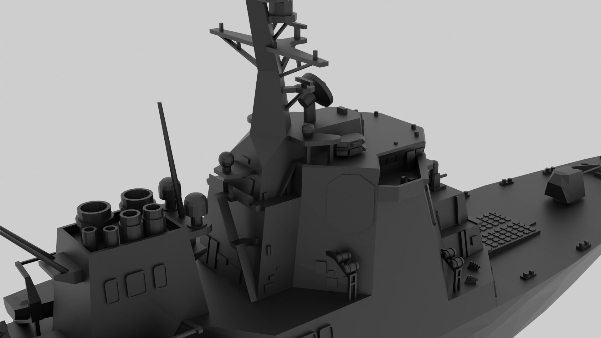 JS Ashigara - Model for small scale printing 3D model 3D printable ...