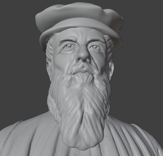 Gerardus Mercator 3D model 3D printable | CGTrader