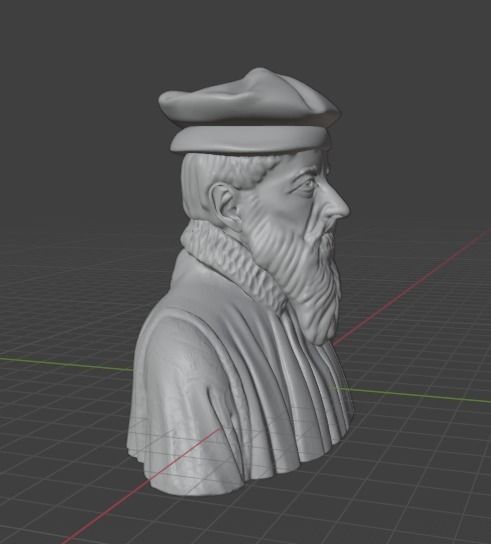 Gerardus Mercator 3D model 3D printable | CGTrader