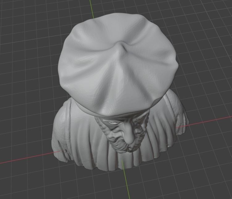 Gerardus Mercator 3D model 3D printable | CGTrader