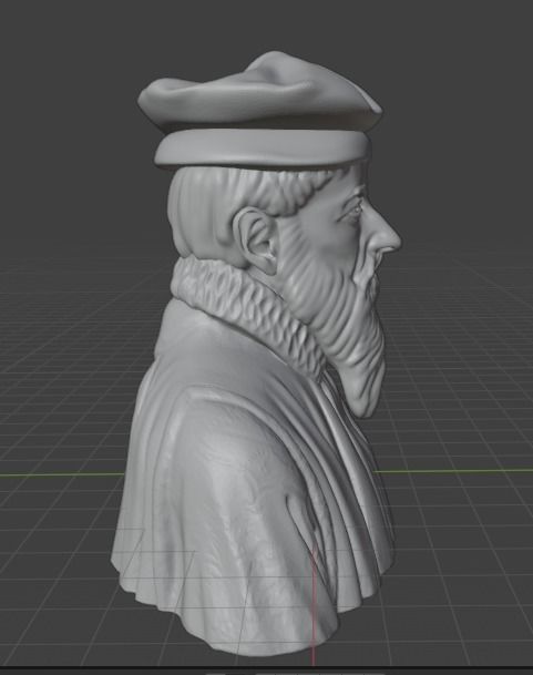 Gerardus Mercator 3D model 3D printable | CGTrader
