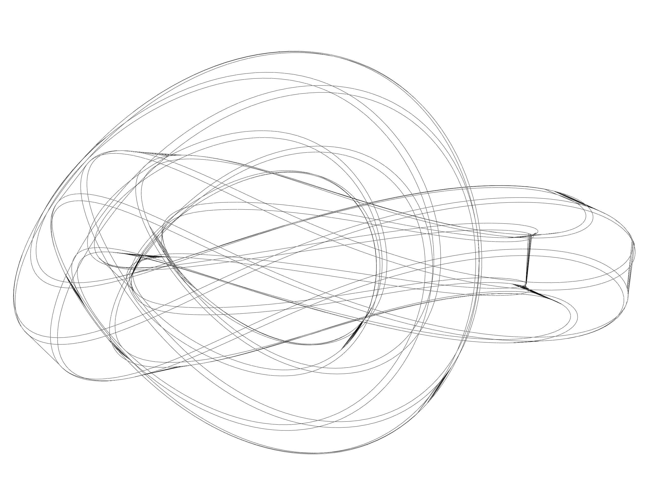 Wireframe Shape Hexagonal Trefoil Knot 3D model 3D printable | CGTrader