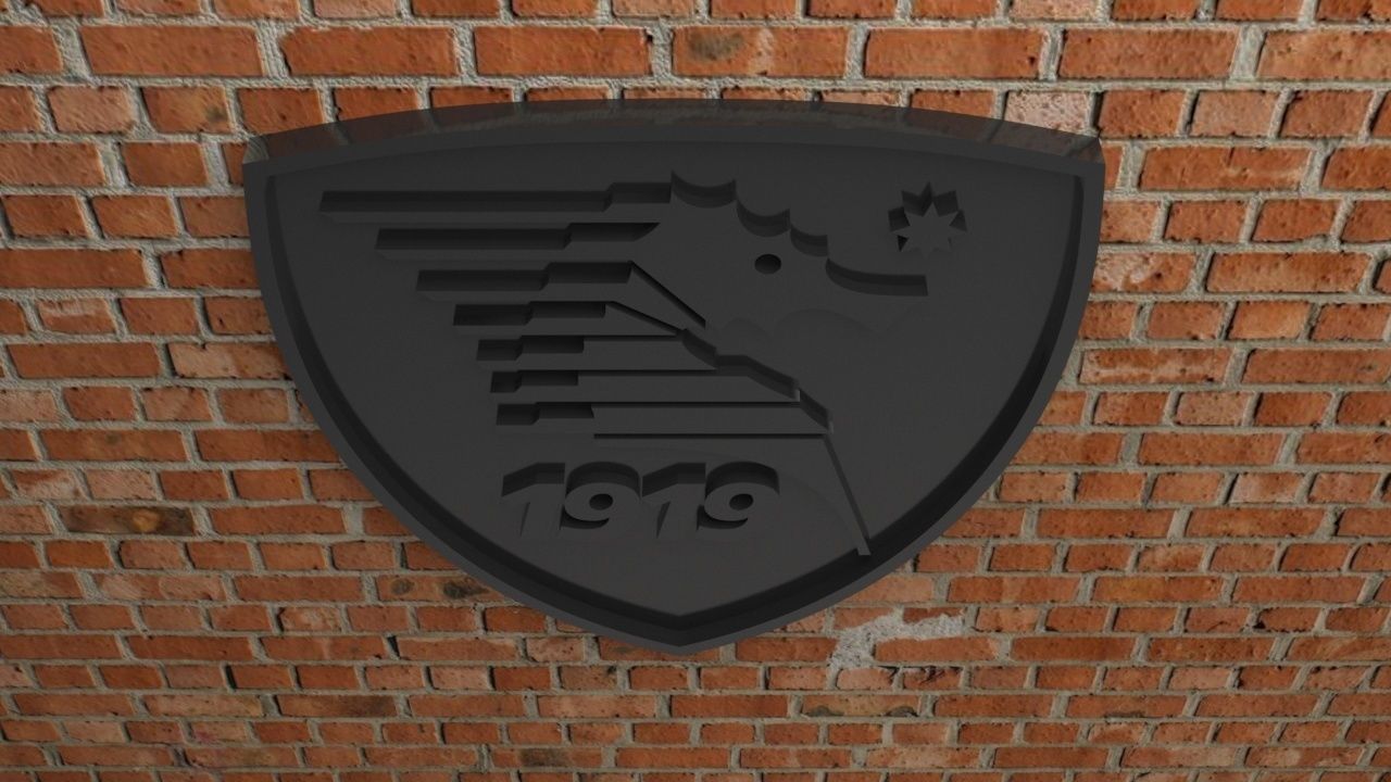 U S Salernitana 1919 Logo 3D model 3D printable | CGTrader