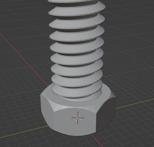 Excellence Every Thread Precision-Crafted 3D Print M6 Bolt 60mm 3D ...