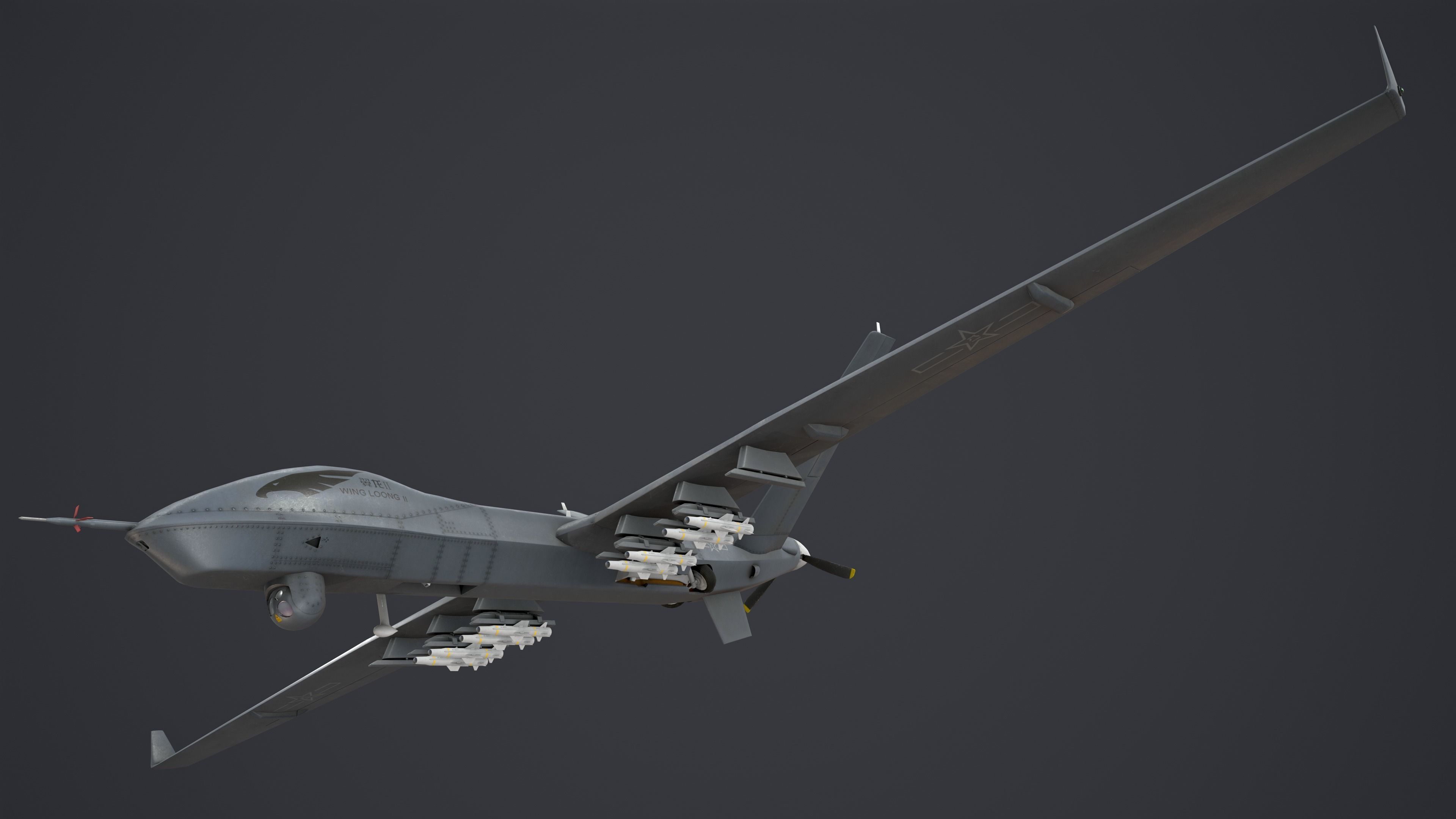 3D model WingLoong II UAV VR / AR / low-poly | CGTrader