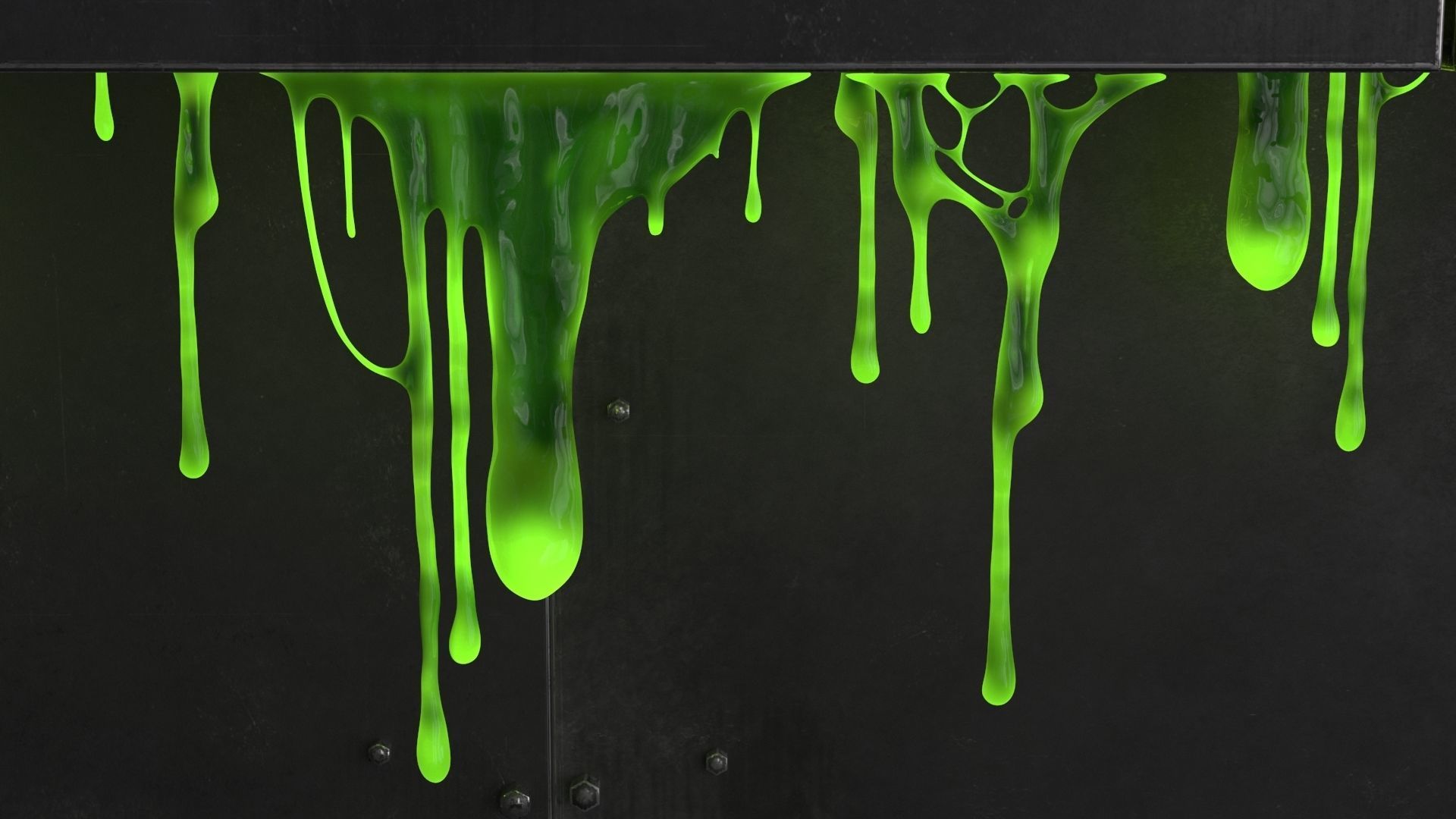 3D model Green Slime Collection VR / AR / low-poly | CGTrader