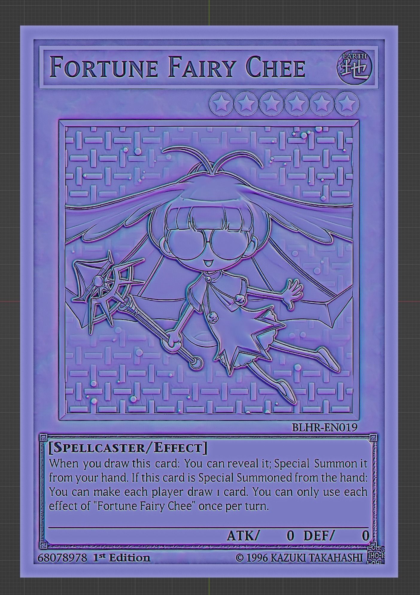 fortune fairy chee - yugioh 3D model 3D printable | CGTrader