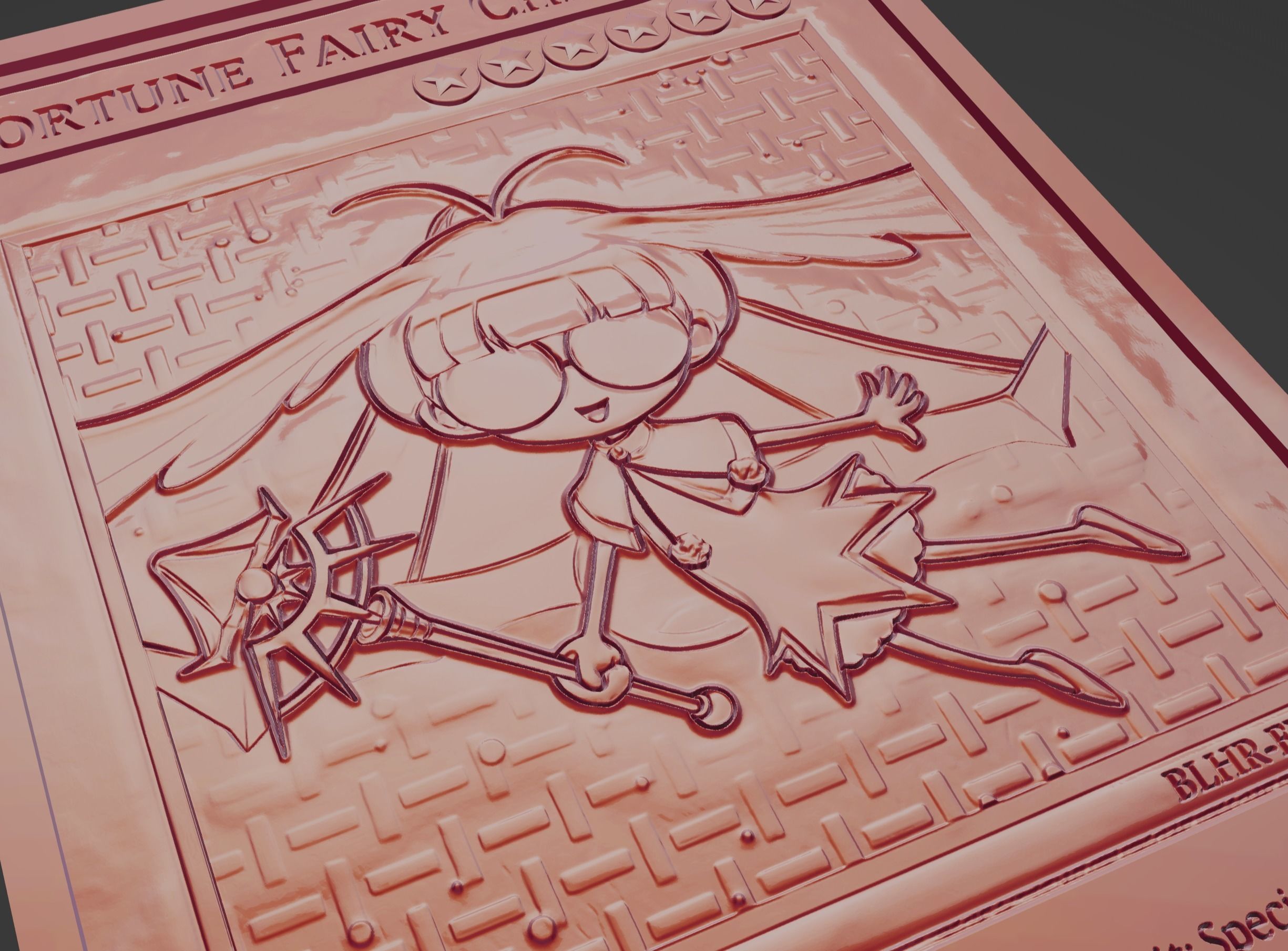 fortune fairy chee - yugioh 3D model 3D printable | CGTrader