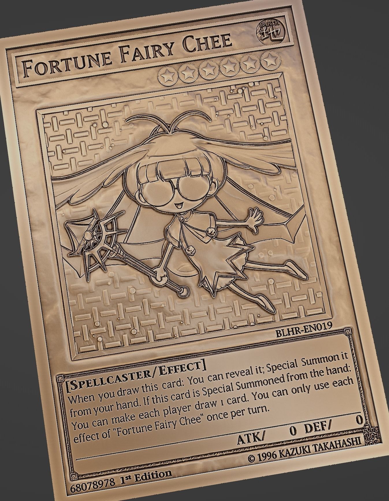 fortune fairy chee - yugioh 3D model 3D printable | CGTrader