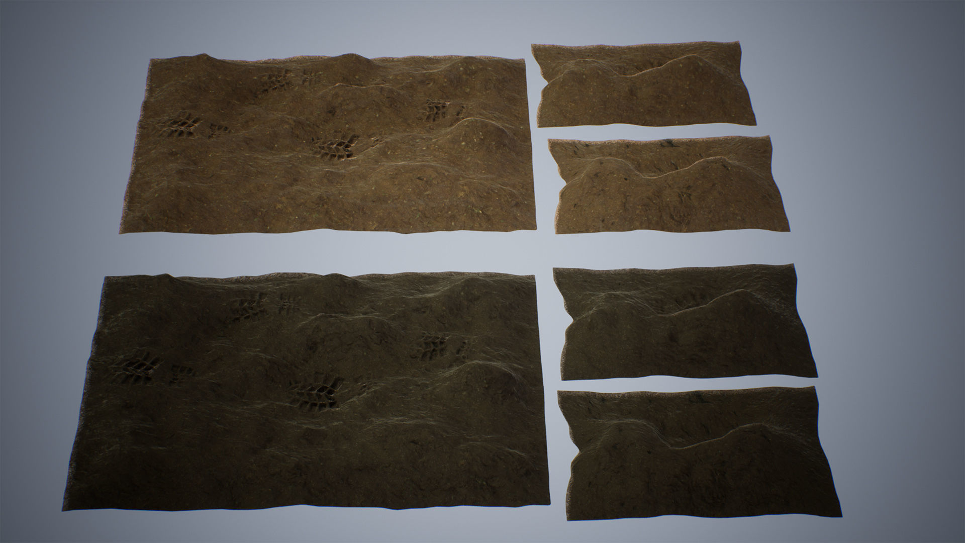 3D model Mud Package 16 Assets VR / AR / low-poly | CGTrader