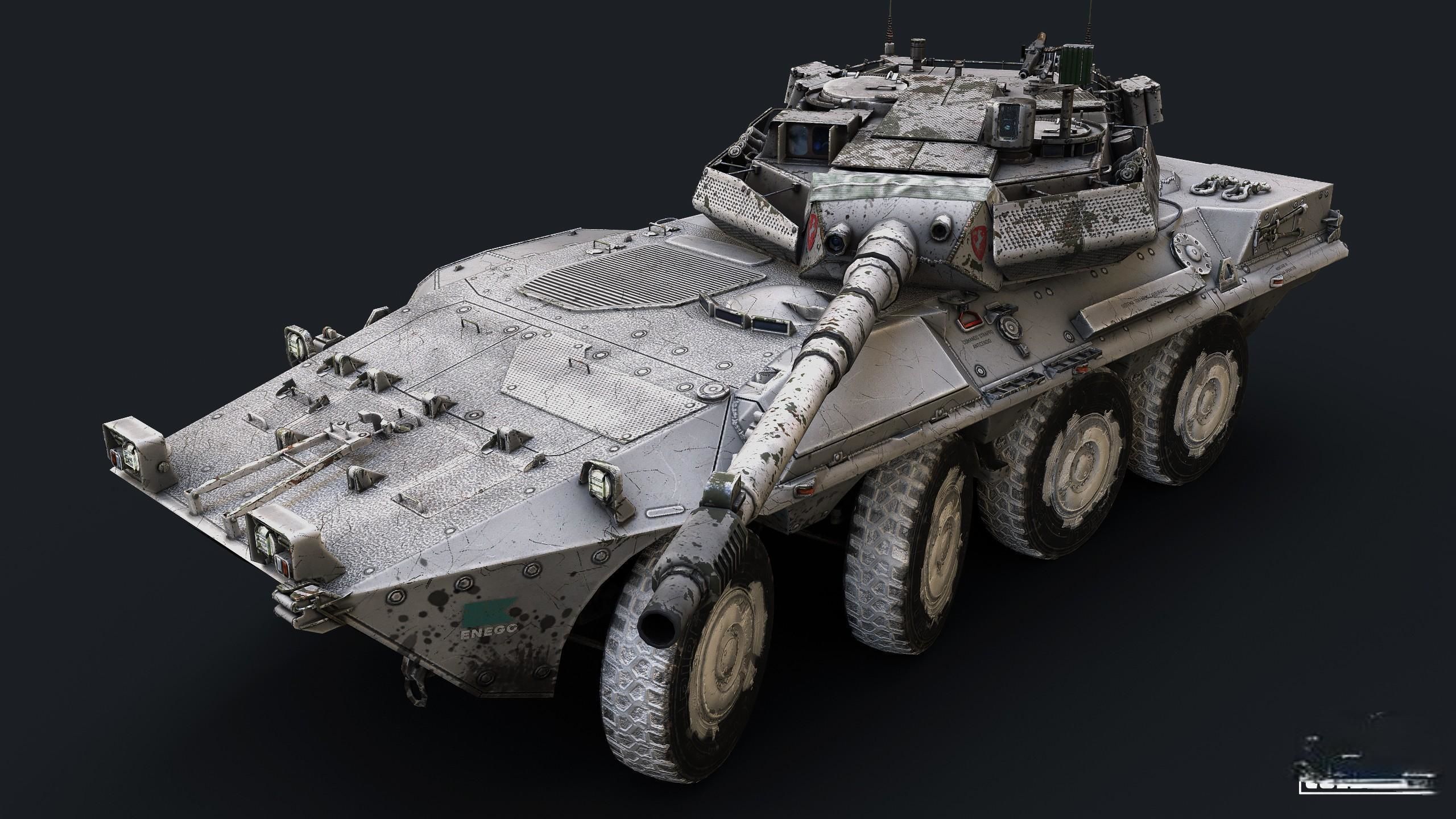 3D model Centauro B1 VR / AR / low-poly | CGTrader