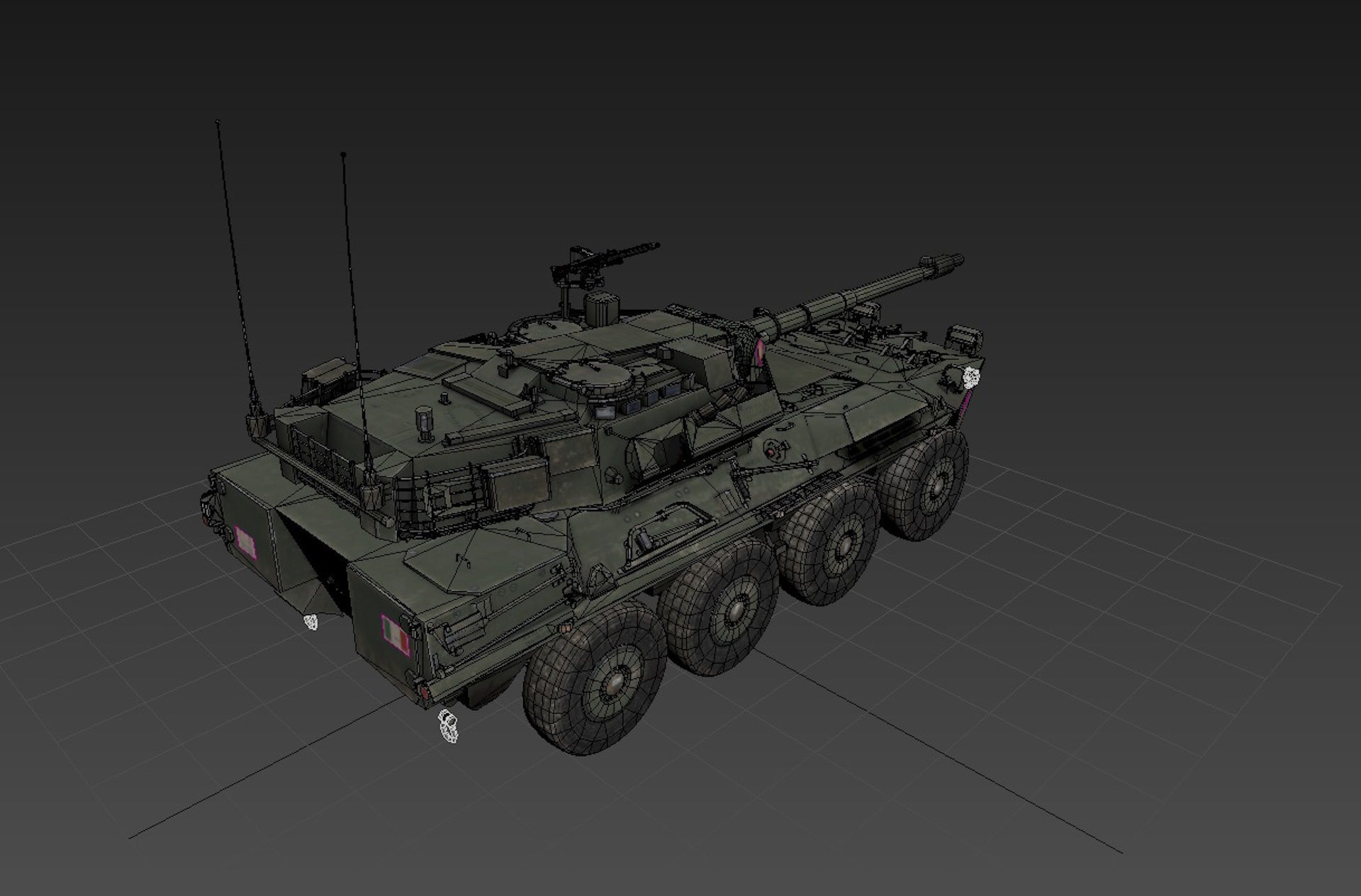 3D model Centauro B1 VR / AR / low-poly | CGTrader
