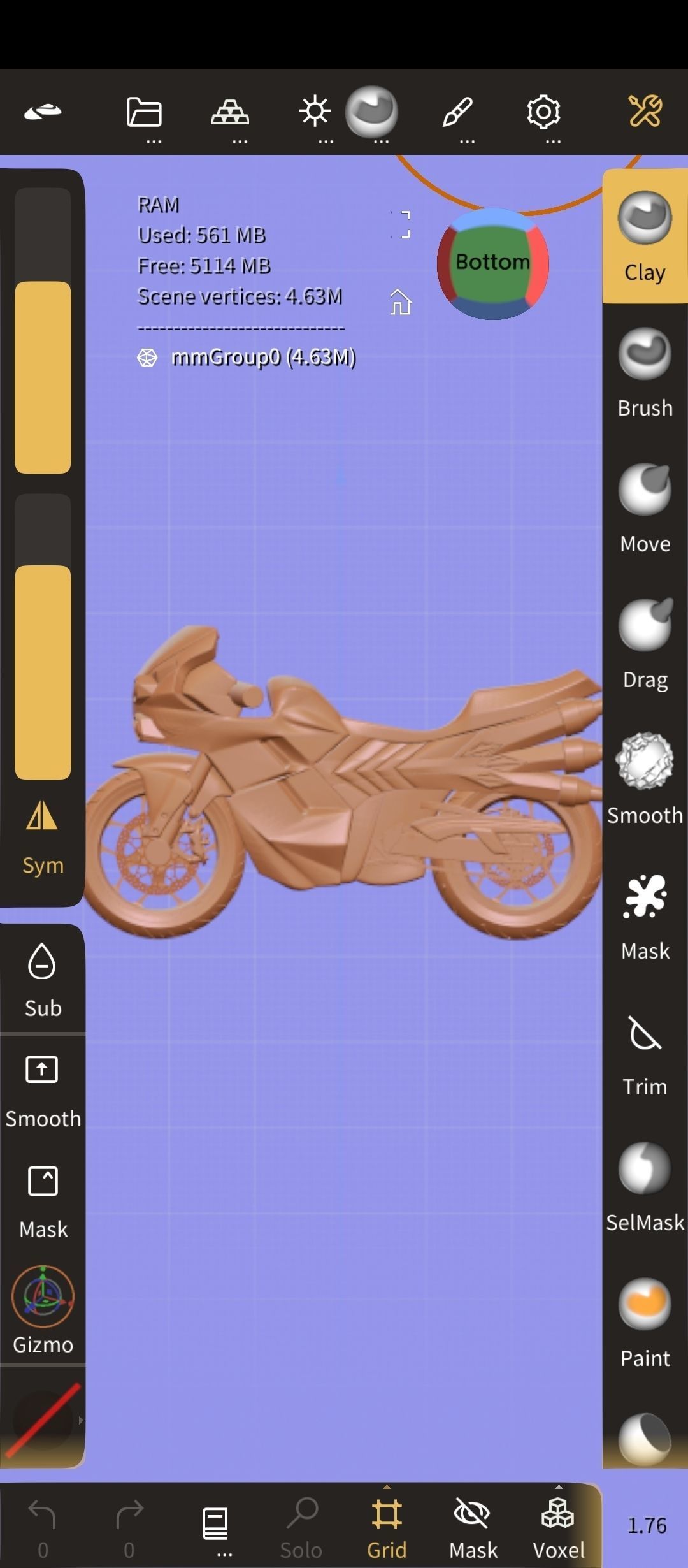 Karmen rider shin motorcycle cyclone 3D model | CGTrader