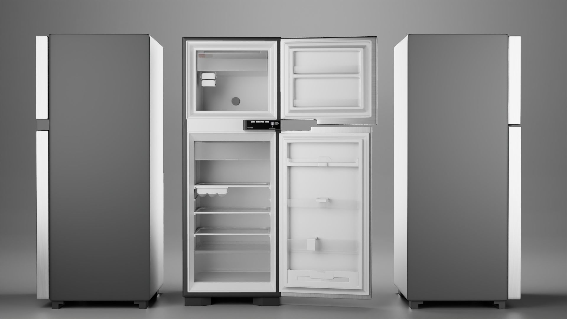 The Brastemp Frost Free Duplex Refrigerator 375L 3D model | CGTrader